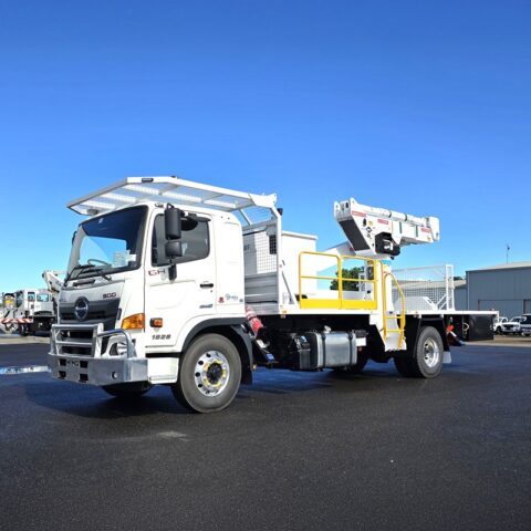 Versalift VST5000 on Isuzu FTS800 - Waimea Group Australia